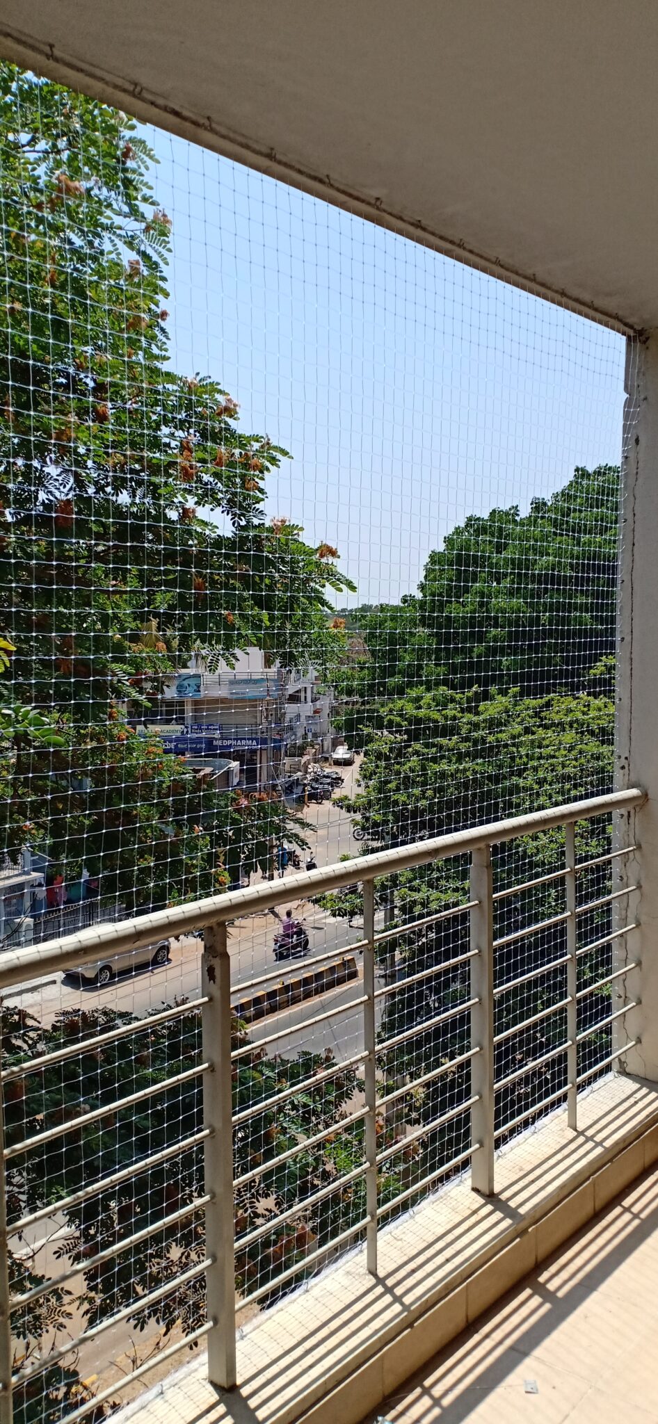 Anti Balcony Net Ernakulam North Kochi Kerala - Total Bird Net Solutions